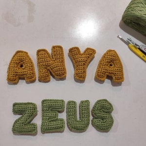 Alphabet and Math Bundle Crochet Patterns Soft Plush Letters Soft Plush ...