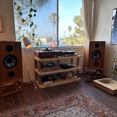 Customizable Box Speaker Stand Set / Hf3s / Loud Speaker Stands With ...
