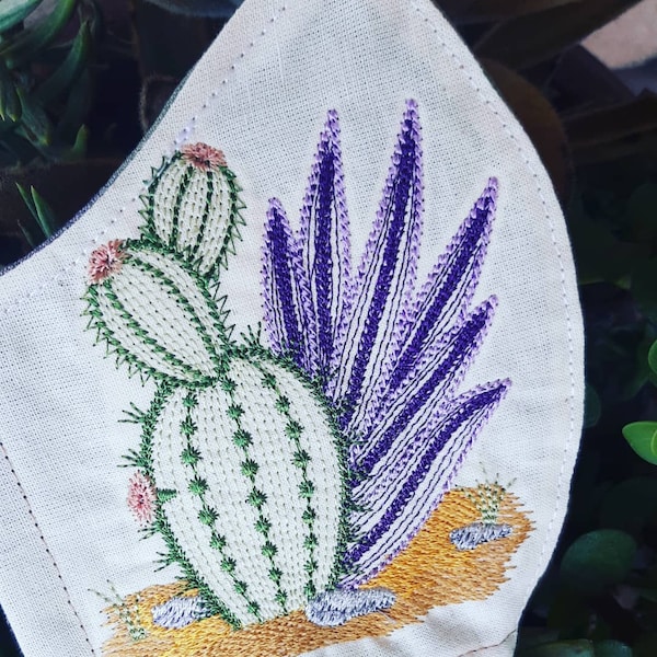 Cactus Machine Embroidery Designs Instant Download 4x4 5x5 Hoop 10 ...