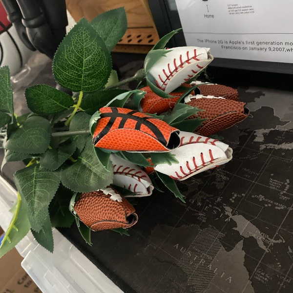Baseball Roses, Sports Rose, Football, Soccer, Volleyball, Basketball ...