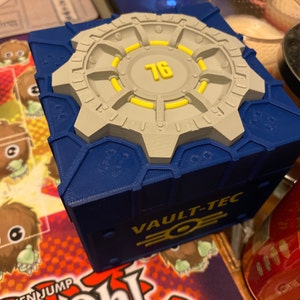 The Vault-deck Vault-tec/fallout Deck Box MTG Commander Deck Box - Etsy