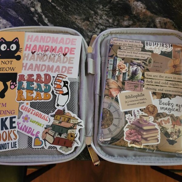 Kindle Insert for Clear Case, Vintage Book Theme, Kindle Skin, Bookish ...