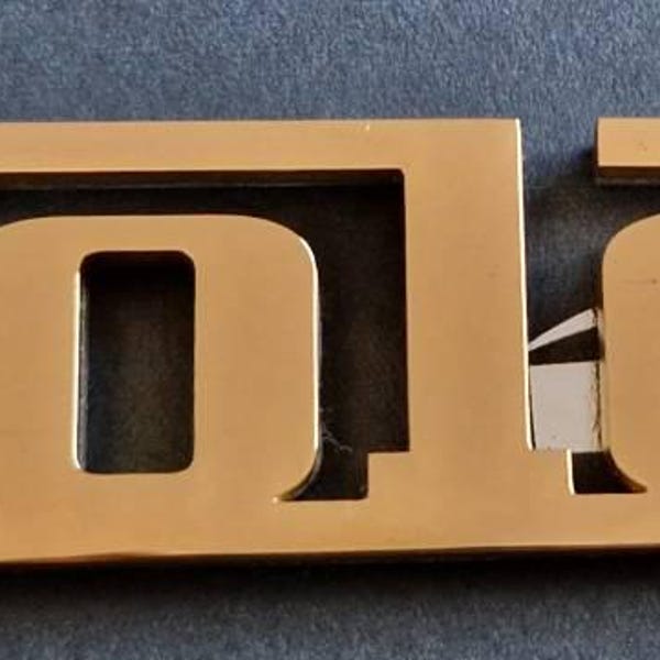 Personalized 3D Car Emblems, Heavy-duty Metal Letters With Strong ...