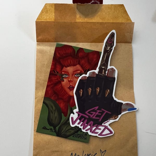 Get Jinxed/ Arcane Sticker - Etsy