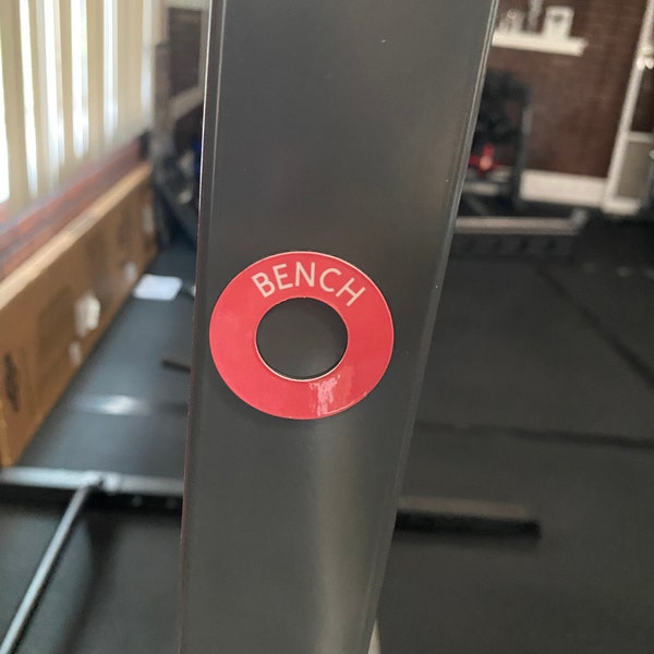 Squat Rack Magnetic Position Markers: Home Gym Barbell Reminders - Etsy