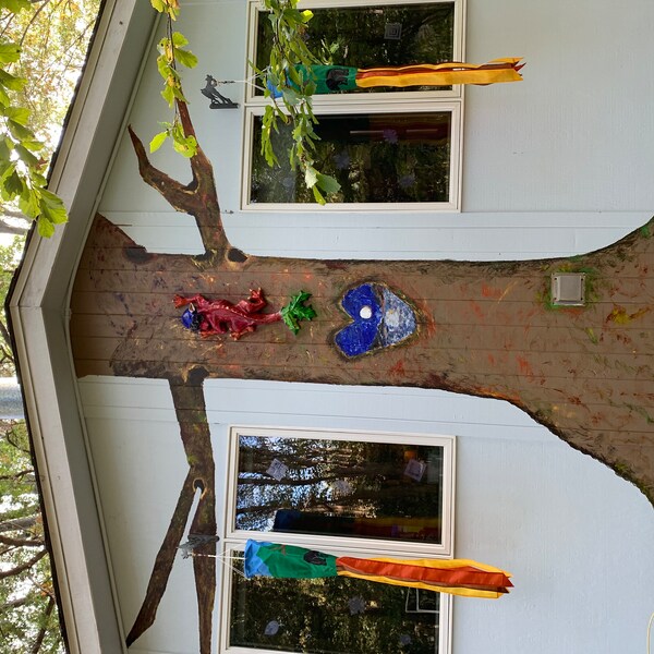 Rainbow Heart Windsock - Etsy