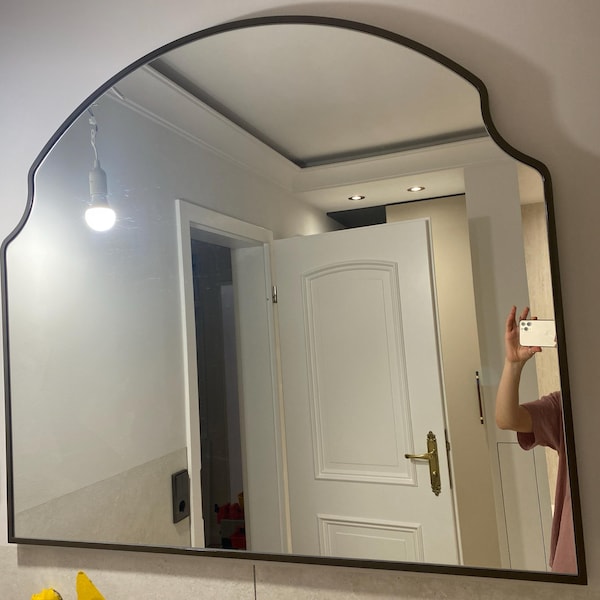 Amalfi Mirror by Asmiro - Italian Arched Wall Mirror, Aesthetic Decor ...