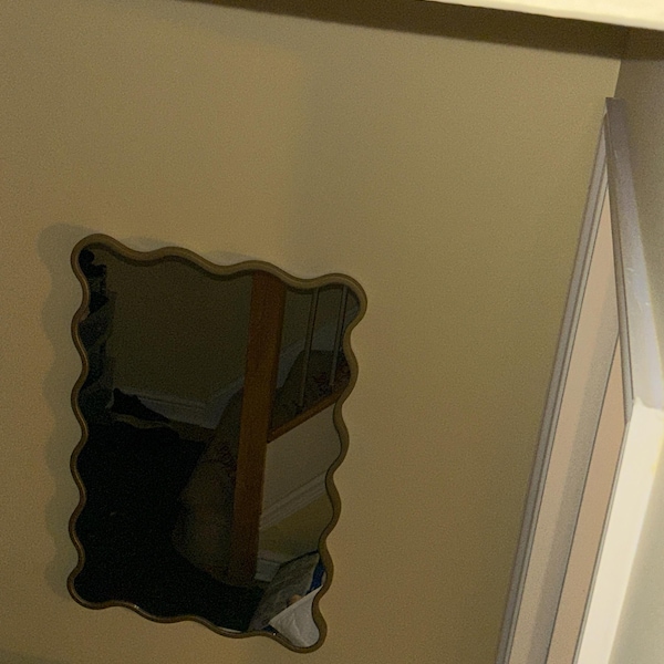 Squiggly Mirror, Wavy Mirror, Wiggle Mirror, Funky Wall Mirror ...