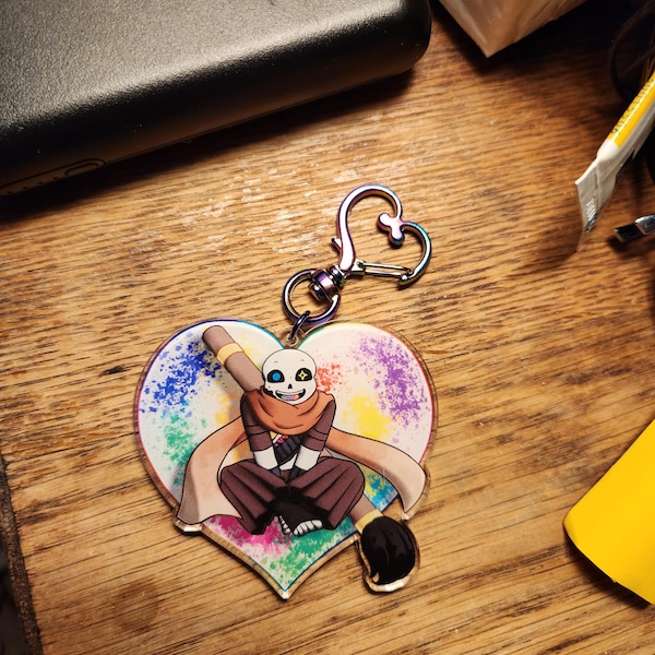 Fresh Sans Undertale AU Vinyl Peeker Sticker - Etsy