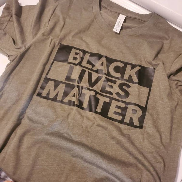 Black Lives Matter Shirt, BLM T-shirt, Human Rights Shirt, Black ...