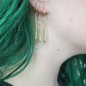 Solid Sterling Silver Zoro Earrings One Piercing Earrings - Etsy