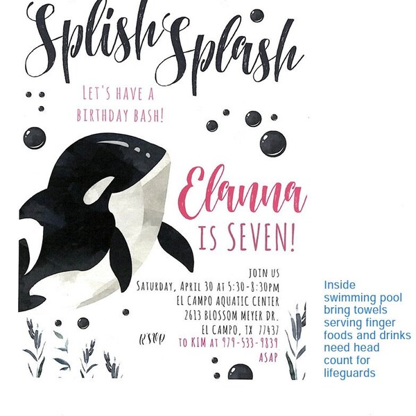 80's Prom Birthday Invitation Template, 80s Themed Neon Party ...