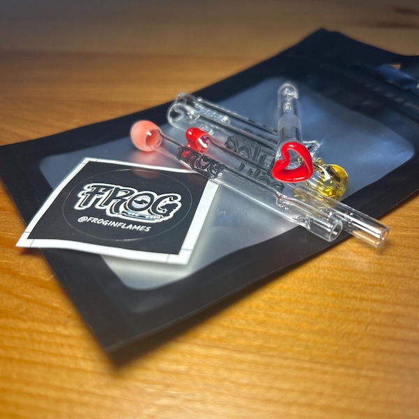 Clear Glass Filter Tip - the Essential - Handmade - Reusable Dry Herb ...