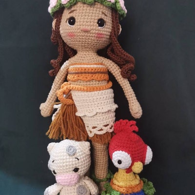 Fairy Girl Lila English Pattern - Etsy