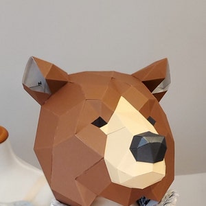 HORNED SKULL Mask Template DIY Head Mask Halloween Mask | Etsy