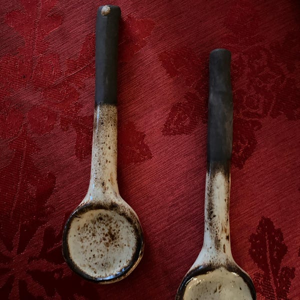 Ceramic Spoons, Stirring Spoons, Handmade Ceramic Spoons, Handmade ...