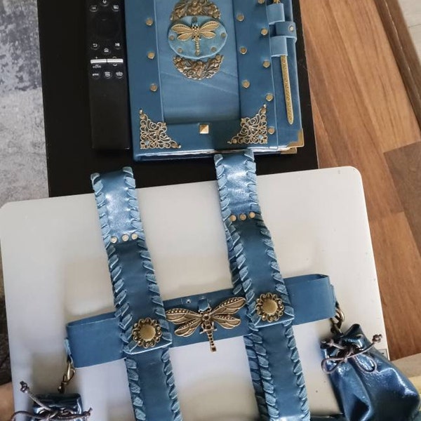 Alchemy Kit, Elixirs Kit, Raven Fantasy Wizard Accessories, LARP Bag ...