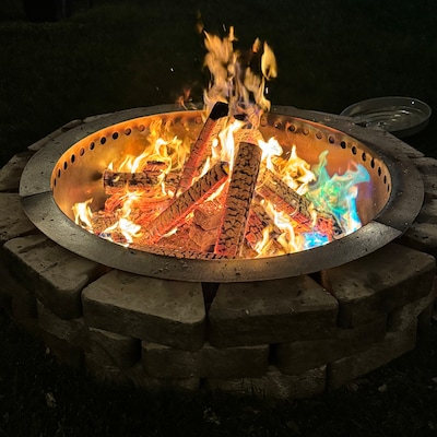 Fire Ring With Lip, Smokeless, Fire Pit, Customized Design, Pit ...