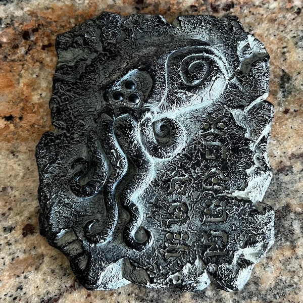 Cthulhu Idol Wall Sculpture Relief - Lovecraft Replica Gothic Horror ...