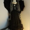 Hand Stitched Voodoo Doll Creepy Gothic Folk Art by Jodi Cain Tattered ...