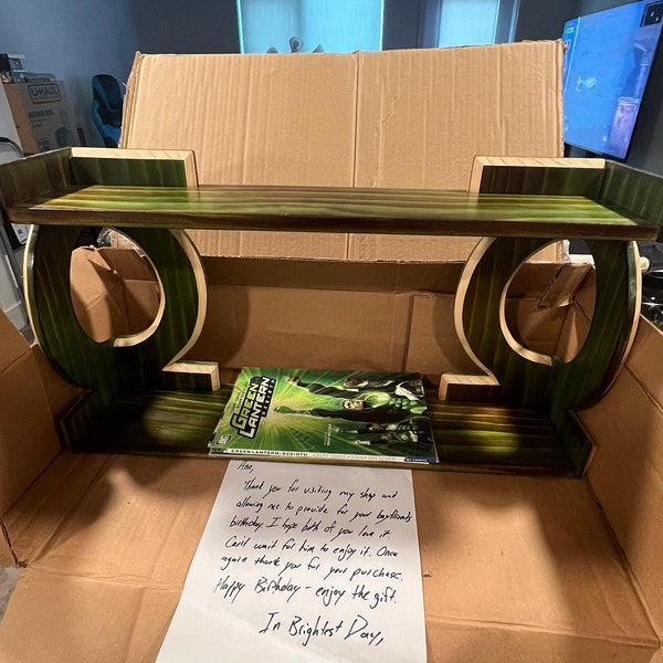 Ninja Turtle Shelf, Funko Pop Display Handcrafted Wood TMNT Storage ...