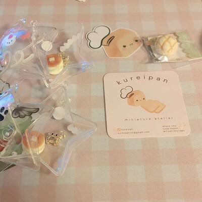 Soufflé Pancake Charm, Polymer Clay Charm, Food Lover, Gift, Charm ...