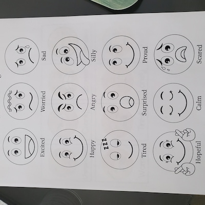 Emotion Faces Printable Digital Download - Etsy