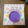 Editable Candy Hearts Play-doh Valentine | Class Valentine Cards | Non ...