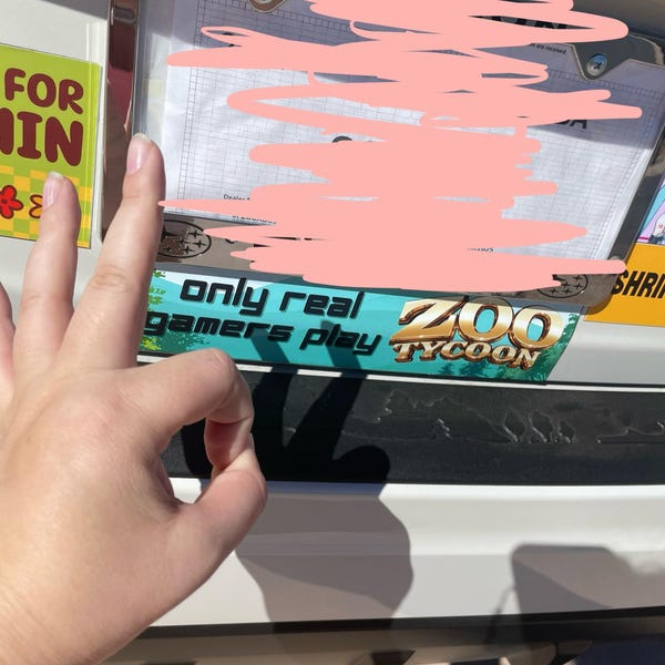 Wizard Bumper Sticker Funny, Cute Car Sticker Decals, Cursed Bumper ...