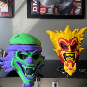 Great Milenko Mask Purple ICP Display Latex Insane Clown Posse Juggalo ...