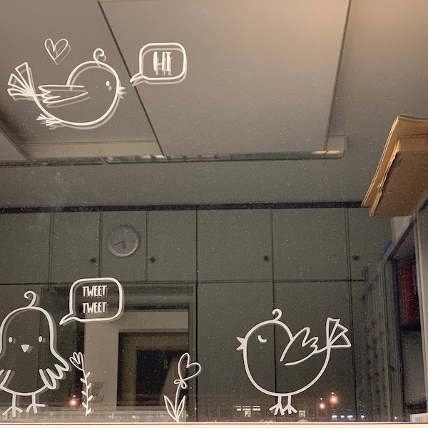 Little Bird Plotter File SVG DXF PNG Flower Tree Heart Spring Cricut ...