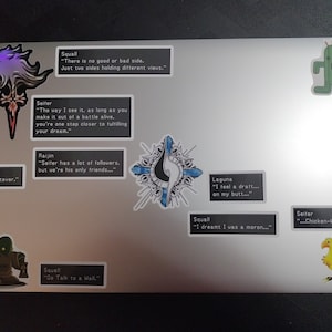 Final Fantasy XIV Quote Stickers Sadu Dotharl - Etsy