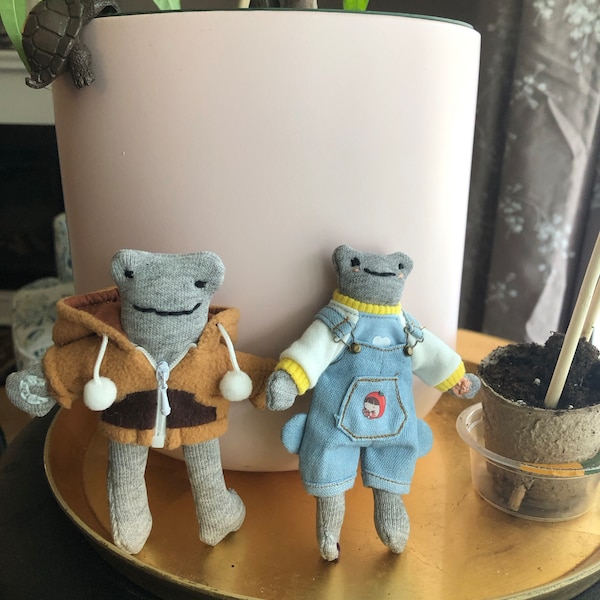 Mini Frog Super Easy Pdf Pattern, Leggy Frog, Sewing Tutorial, Cute ...