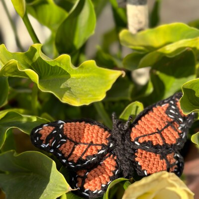 Butterfly Amigurumi Crochet Pattern Monarch Butterfly Crochet Pattern ...