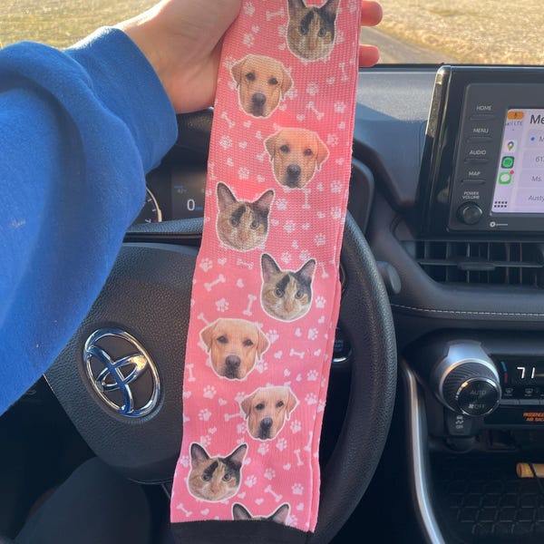 Custom Dog Socks, Personalized Pet Photo Socks, Customized Cute Dog ...