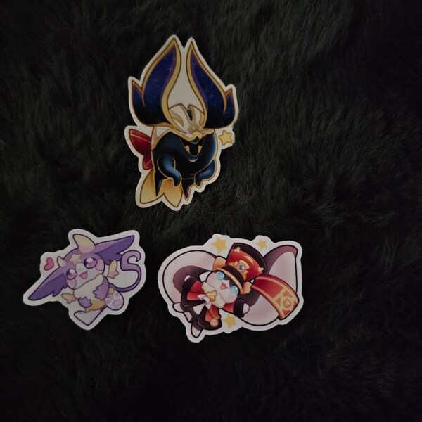 Honkai Star Rail Waterproof Vinyl Stickers - Caelus, Stelle, March 7th ...