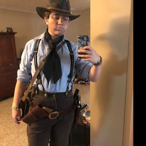 Red Dead Redemption 2 Arthur Inspired Gun Belt | Etsy