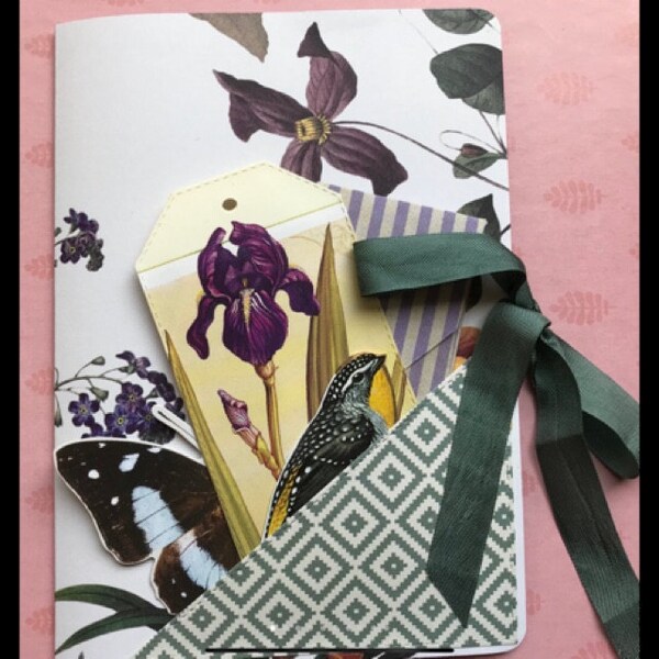 Handmade Botanical Notebooks/journals/diaries – Set of 2 - Etsy
