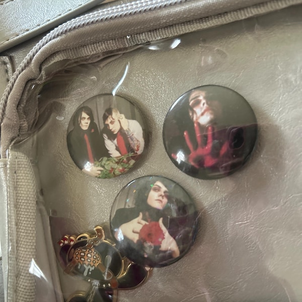 My Chemical Romance Three Cheers for Sweet Revenge Themed 32mm Pins - Etsy