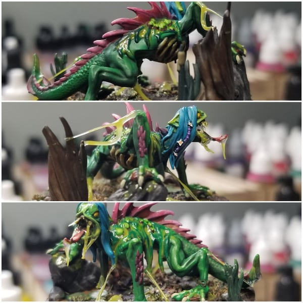 Kikimora Swamp Creature Miniature 3D Resin Printed 28-32mm Tabletop ...
