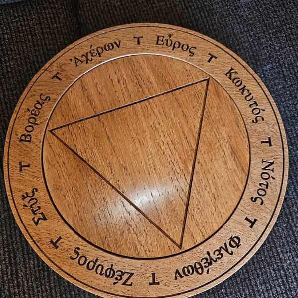 Large SPIRIT TRAP in Solid Oak (jason Miller - 'protection & Reversal ...