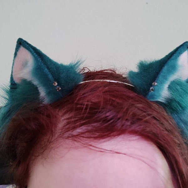 ZZZ Zenless Zone Zero Hoshimi Miyabi Cosplay Ears Black Gray Fox Ears ...