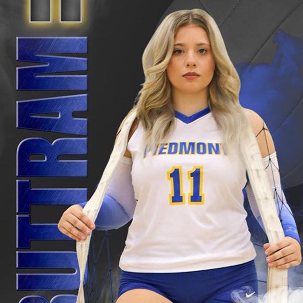 Custom-printed Vinyl Volleyball Banner, Weatherproof High School Senior ...