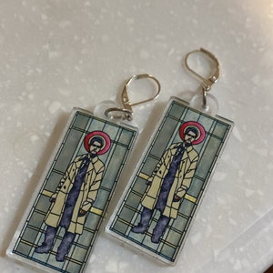 Supernatural Inspired Names/initials Carving Sticker Castiel | Etsy