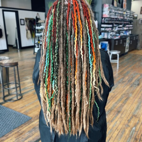 Earth Child Half Set of Wool Dreadlocks - Etsy