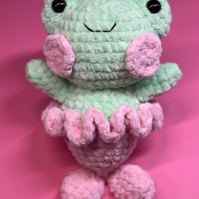 2in1 Crochet Pattern Chubby Frog and Unicorn Meow Meow, Cute, Kawaii ...