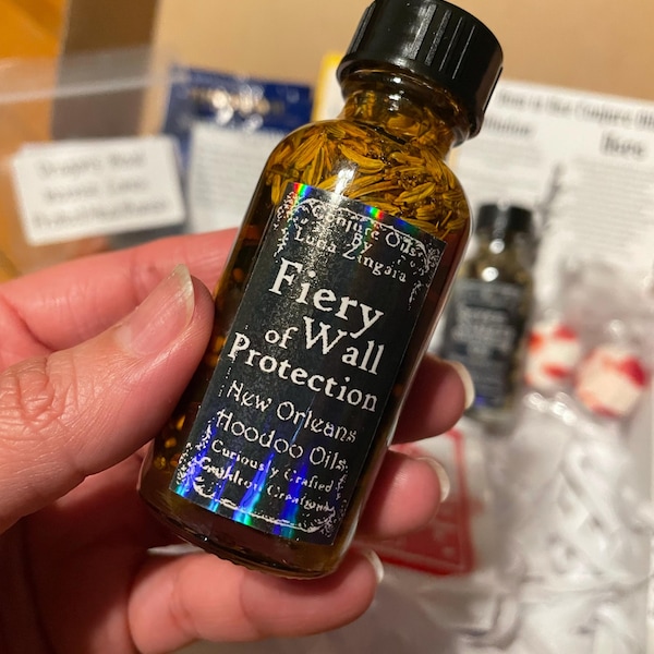 Fiery Wall of Protection, Shielding Oil, Return to Sender Oil, Curse ...