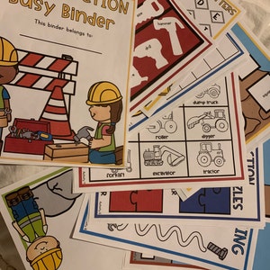 Bible Busy Binder BUNDLE Busy Books Activity Binders Bible Stories - Etsy