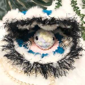 Pearl the Oyster CROCHET PATTERN ONLY, Crochet Oyster Pattern, Crochet ...