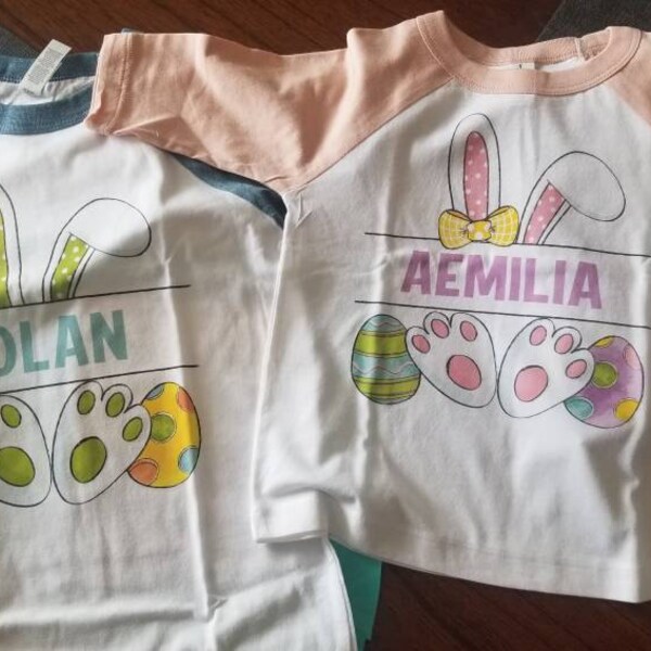 Personalized Easter Shirts for Kids, Matching Easter Shirts, Cousin ...